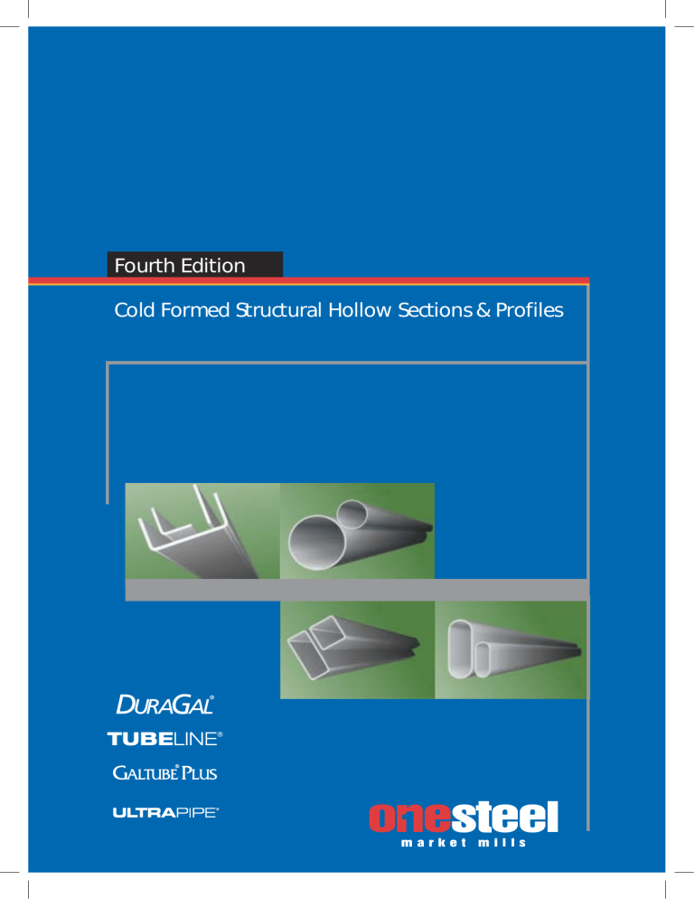 OneSteel Hollow Sections & Profiles Catalog