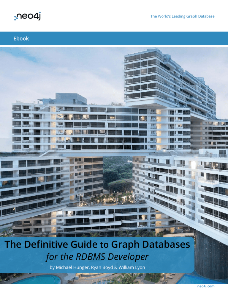 Graph Databases for RDBMS Developers: A Neo4j Guide