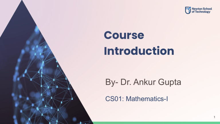 Mathematics for Computer Science-1: Course Intro & Basic Arithmetic