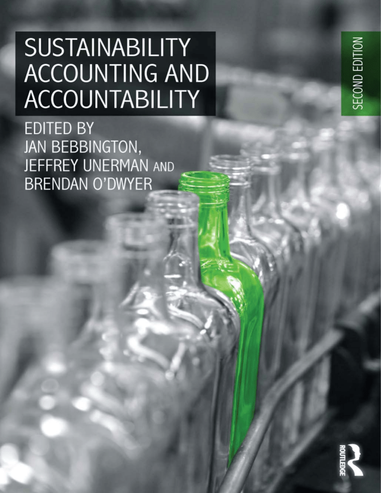 Sustainability Accounting and Accountability: Second Edition Textbook