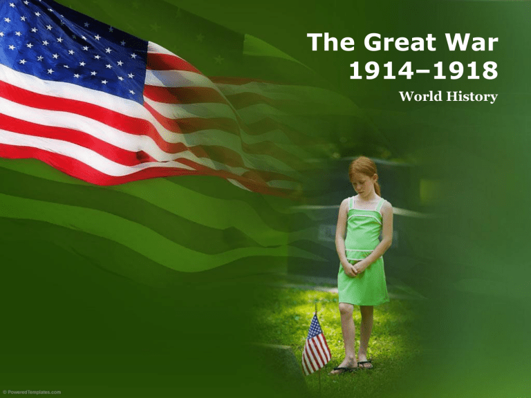 World War I: Causes, Events & Aftermath (1914-1918)