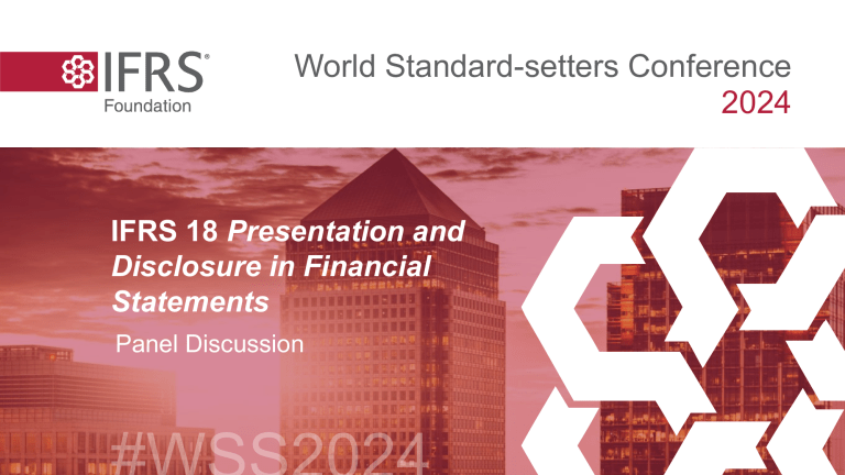 IFRS 18: Financial Statement Presentation & Disclosure