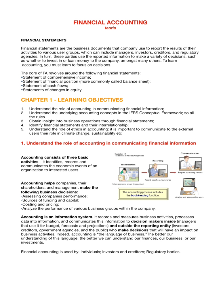 Financial Accounting Fundamentals: Statements & Concepts