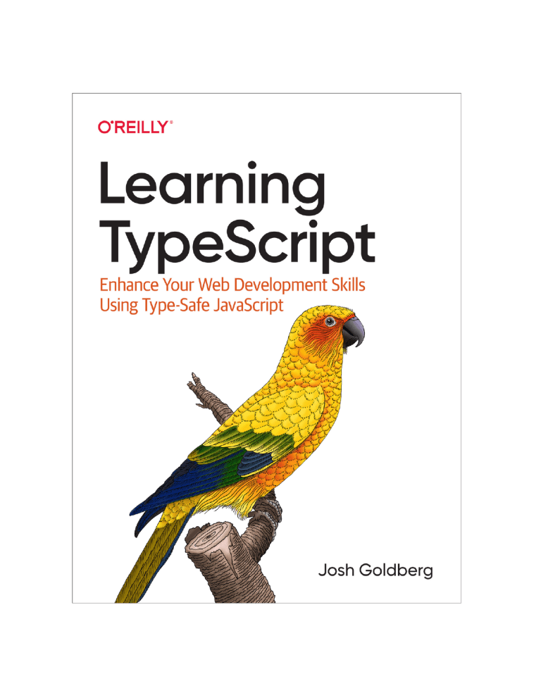 Learning TypeScript: Enhance Web Development Skills with Type-Safe JavaScript