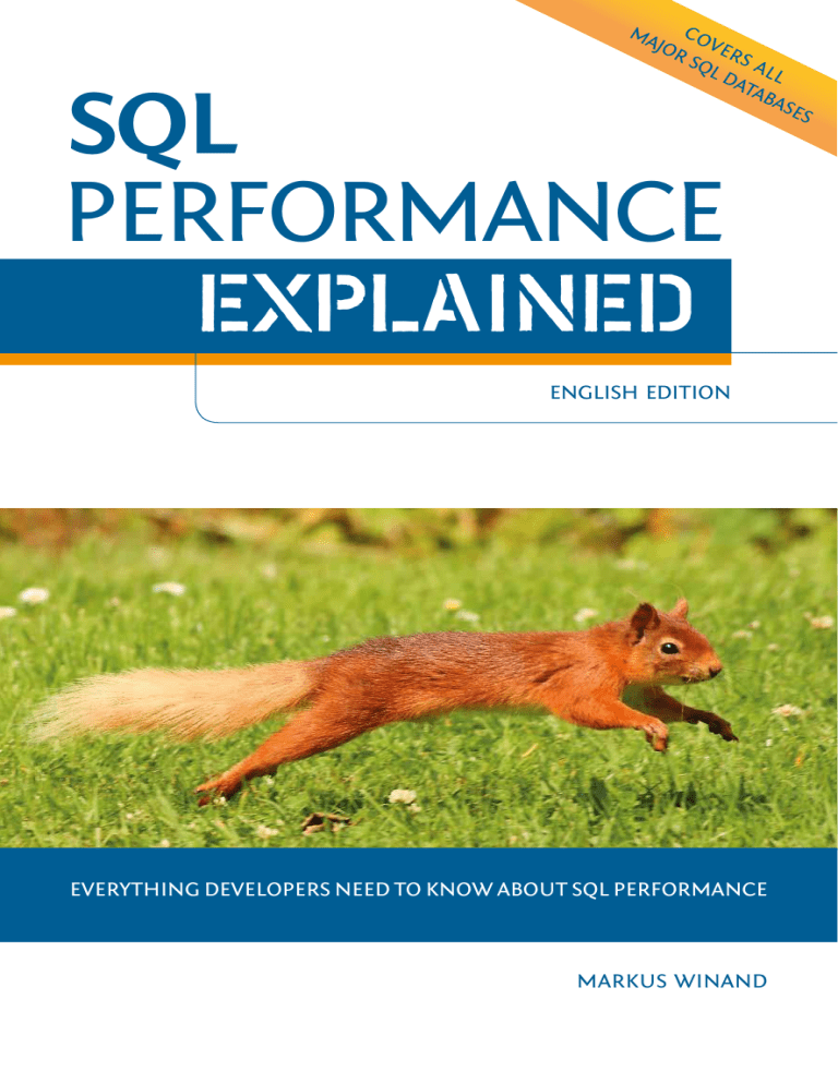 SQL Performance Explained: Developer's Guide to Optimization