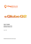 eGlobe G2 ECDIS User's Guide - Navigation Software