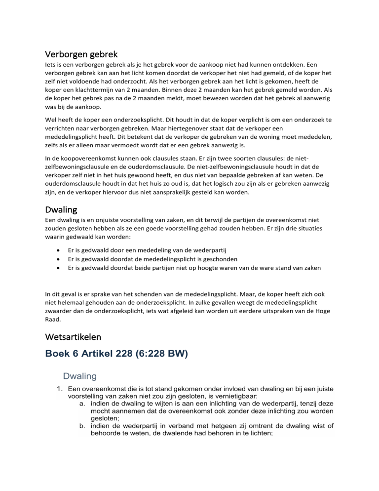 20230221 verborgen gebrek en dwaling