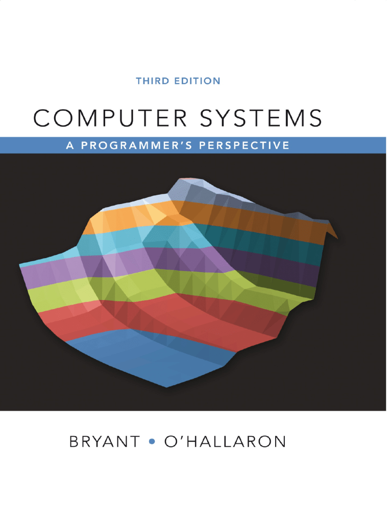 Computer Systems: A Programmer's Perspective - Third Edition