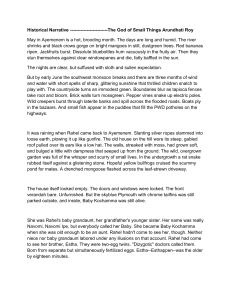The God of Small Things by Arundhati Roy | Novel Analysis