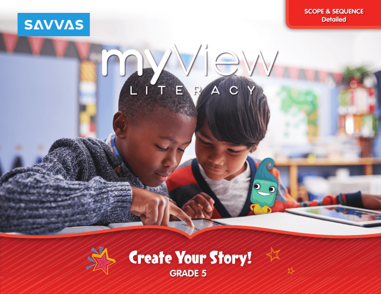 Savvas myView Literacy Grade 5: Detailed Scope & Sequence