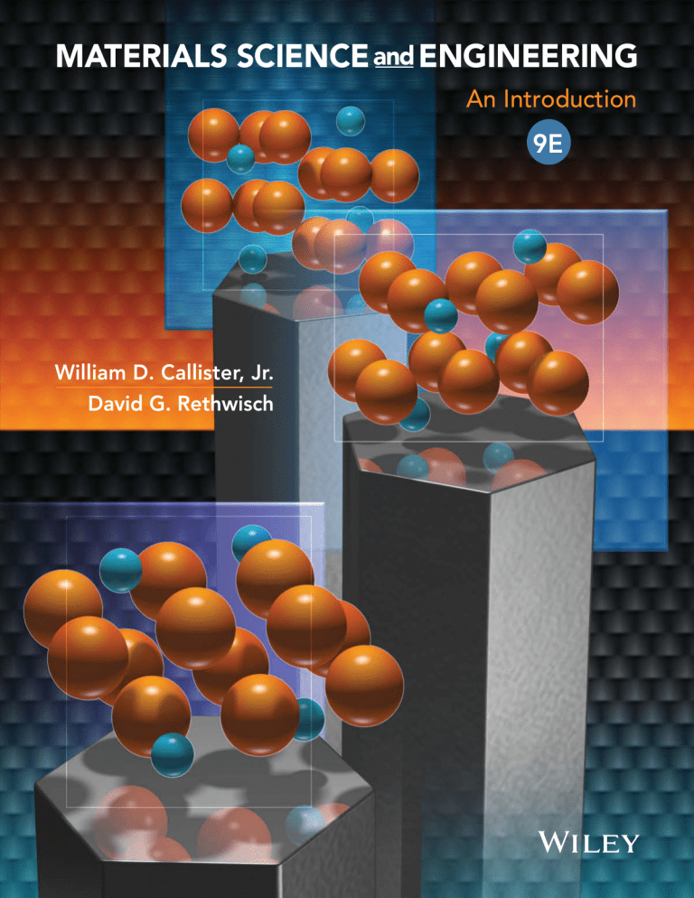 Materials Science and Engineering: An Introduction 9E Textbook