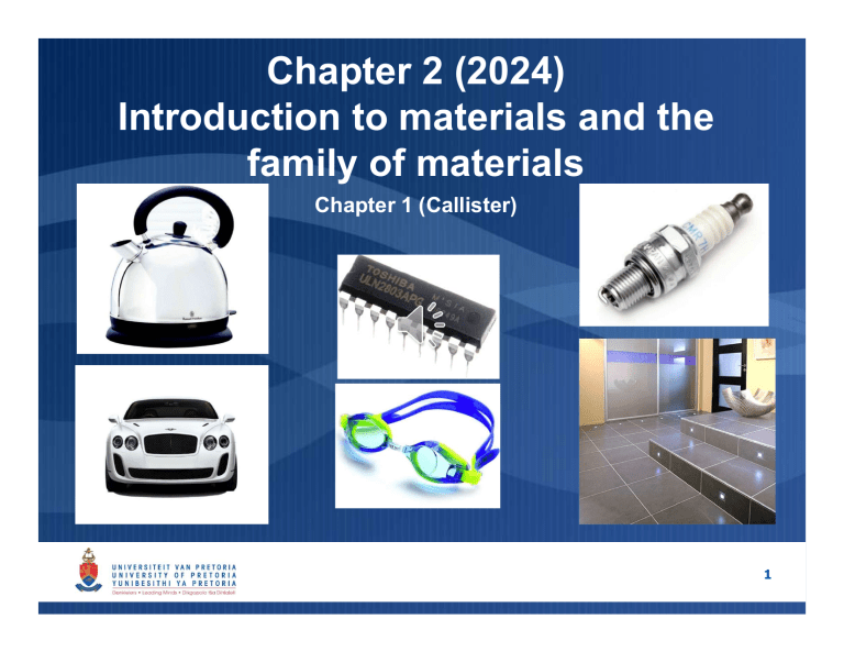 Materials Science: Introduction, Properties, Classification & Processing