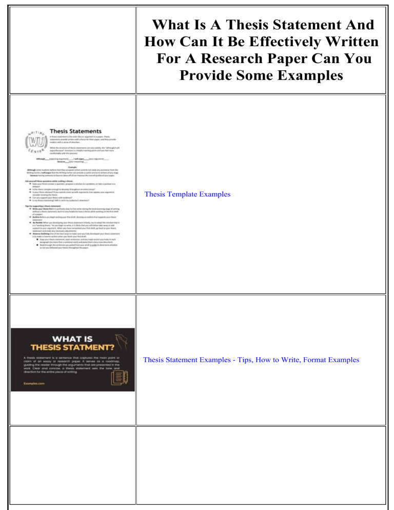 Thesis Statement Guide: Tips, Examples, & Templates