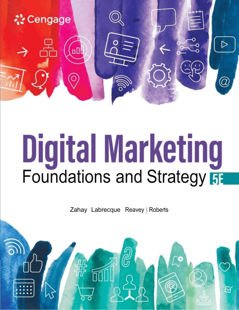 Digital Marketing: Foundations & Strategy - 5th Edition Textbook