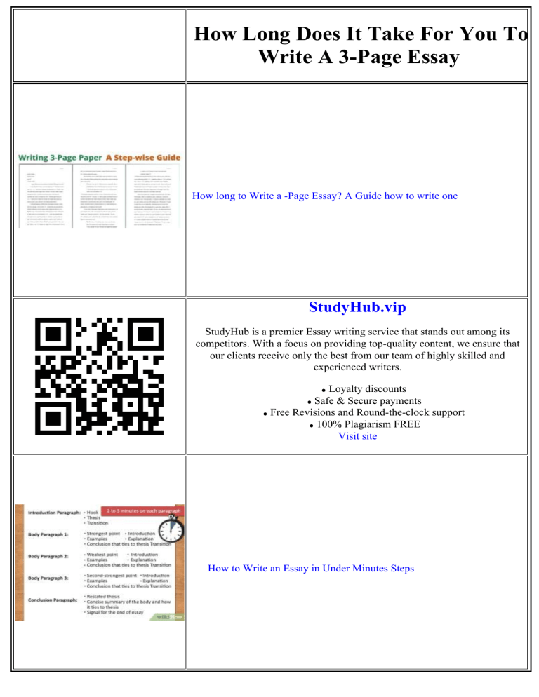 How to Write a 3-Page Essay: A Step-by-Step Guide