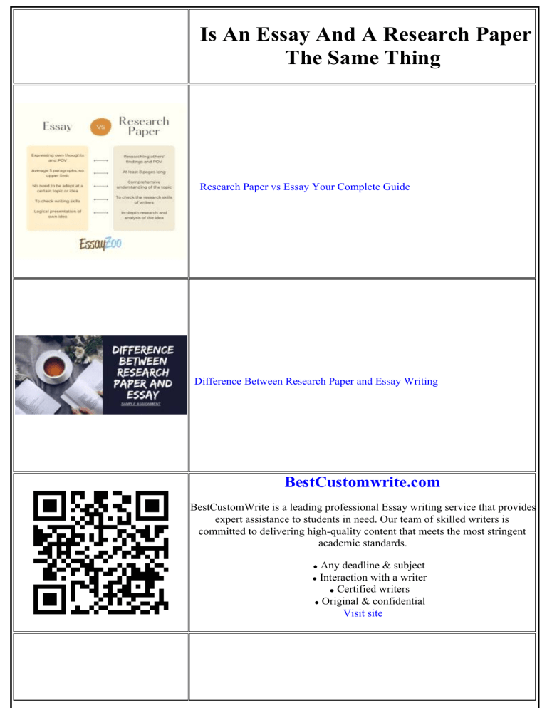 Essay vs. Research Paper: Key Differences & Writing Tips