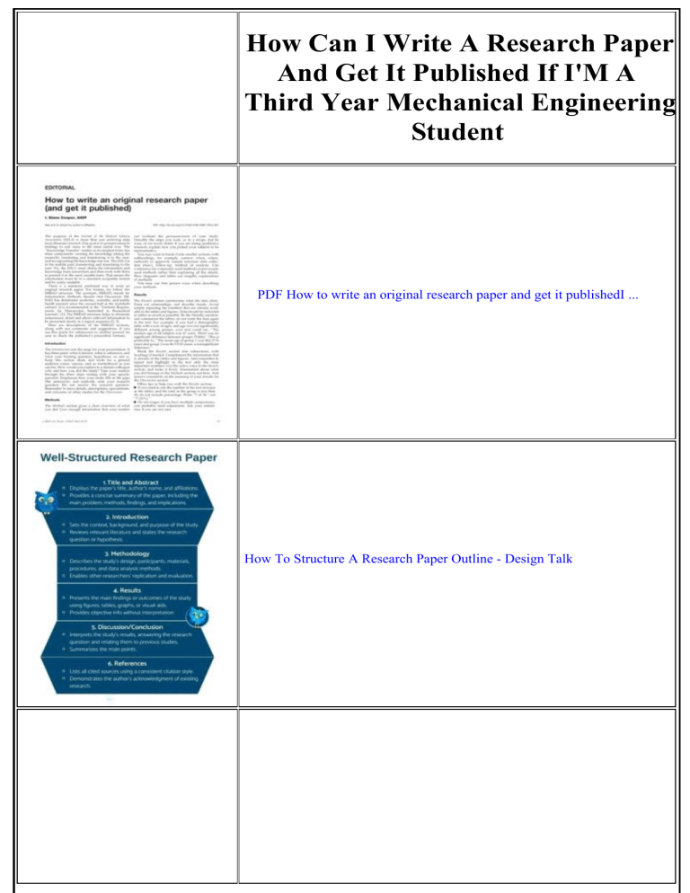 Research Paper Guide for Mechanical Engineering Students