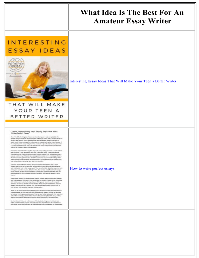 Essay Writing Guide: Ideas, Tips & Steps to Perfect Essays