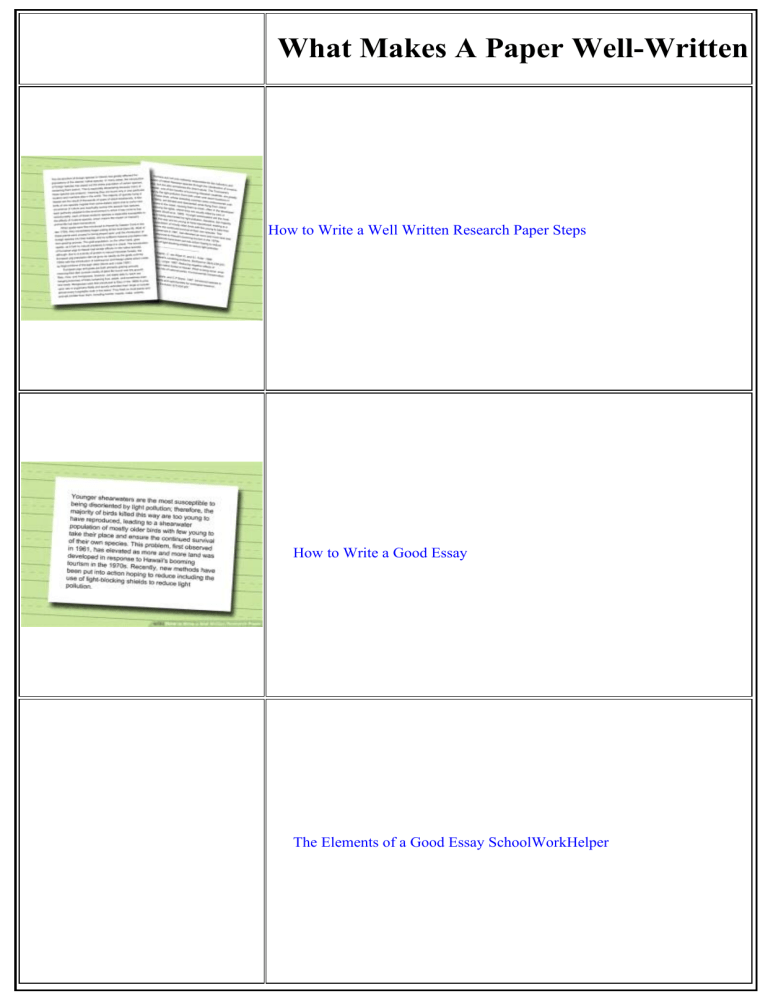 How to Write a Well-Written Paper: Tips & Guidelines