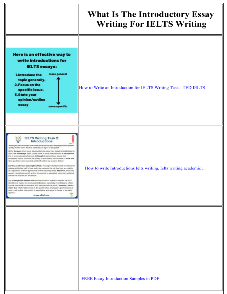 IELTS Essay Writing: Introduction Guide & Examples