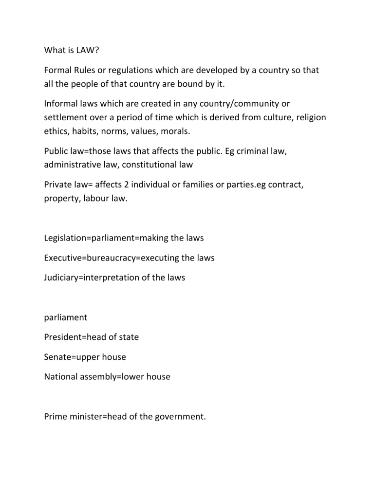 Pakistan's Legislative System: Law, Government & Parliament