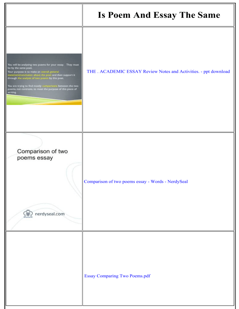 Essay & Poem Analysis Tips: Academic Writing Guide