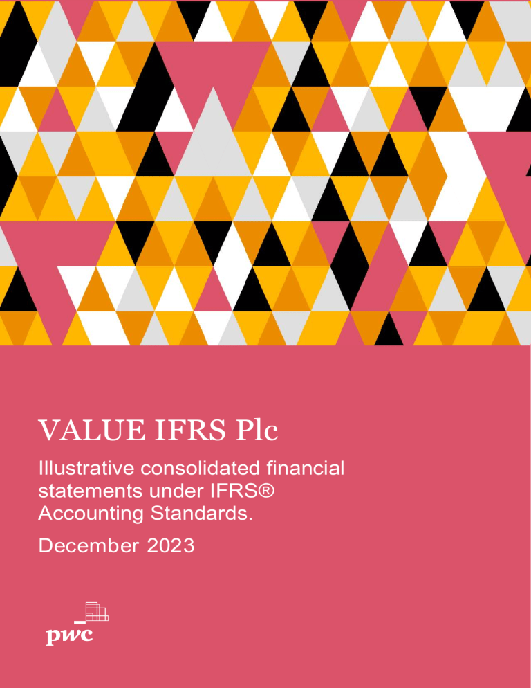 IFRS Financial Statements 2023: Illustrative Consolidated Report by PwC