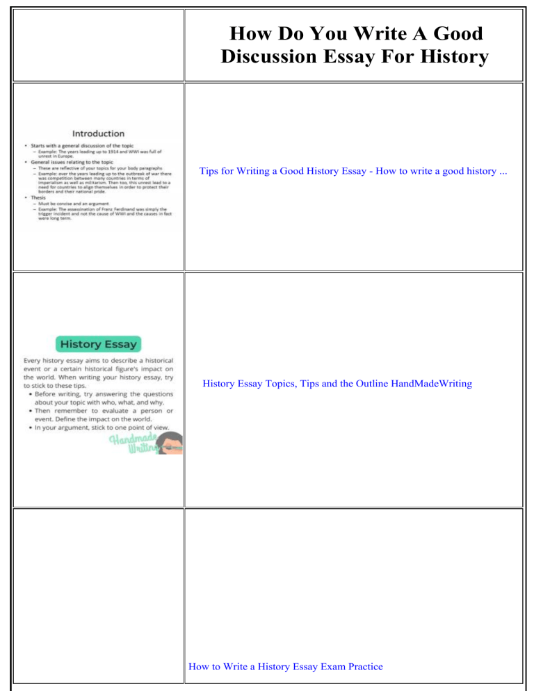 History Essay Writing Guide: Tips & Outline