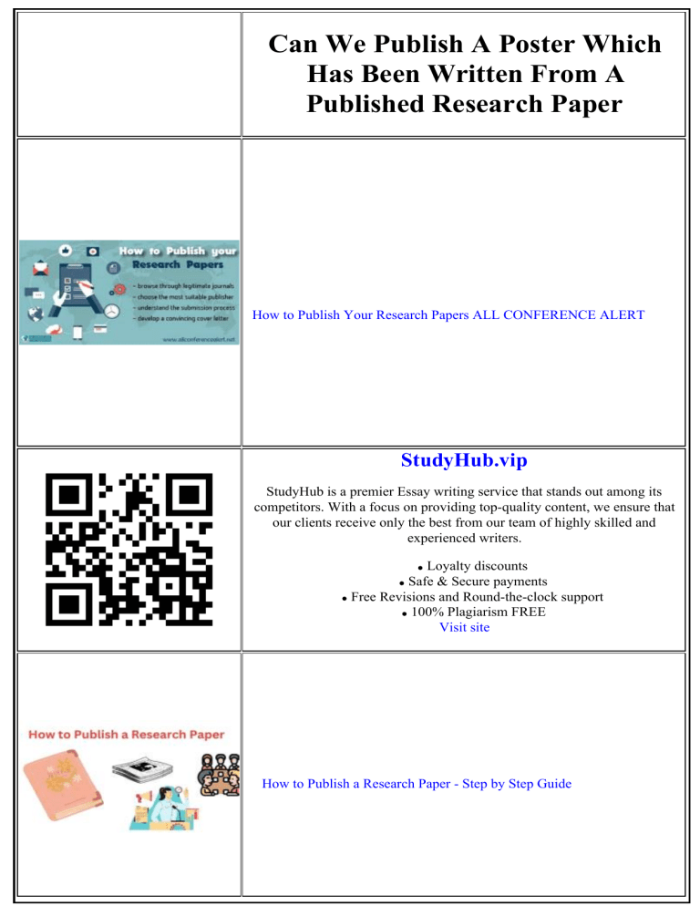 How to Publish a Research Paper: A Step-by-Step Guide