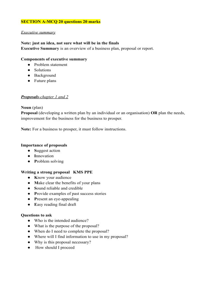 Business Communication Study Notes: Key Concepts & Examples