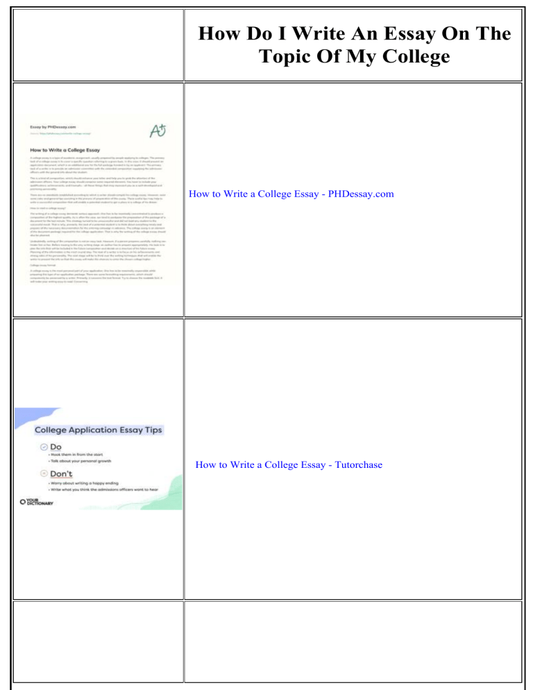 College Essay Writing Guide: Tips & Examples