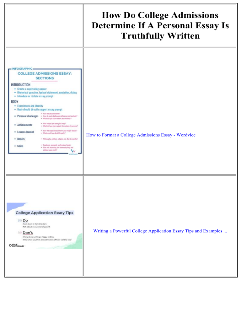 College Admissions Essay Guide: Tips & Structure