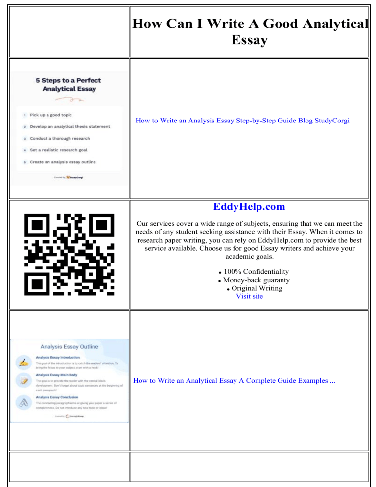 Analytical Essay Writing Guide: Tips & Examples