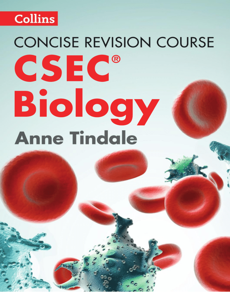 CSEC Biology Revision Course by Anne Tindale | Exam Prep Guide