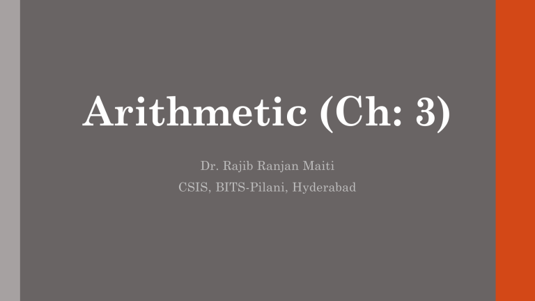 Floating-Point Arithmetic: IEEE 754 & MIPS Instructions
