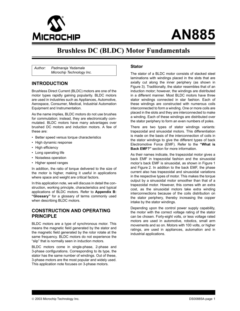BLDC Motor Fundamentals: Construction & Operation