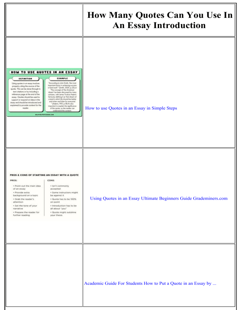 How to Use Quotes in Essays: Guide & Examples