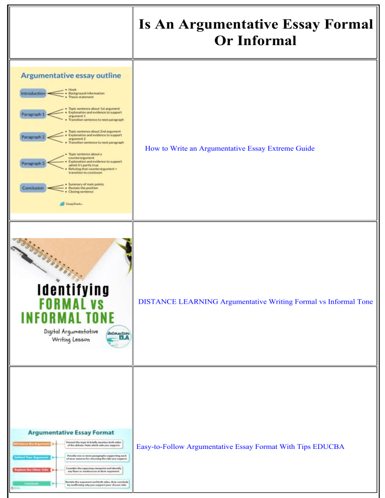 Argumentative Essay Guide: Format, Outline, & Tone
