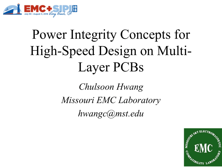 Power Integrity Concepts for High-Speed Design on Multi-Layer PCBs