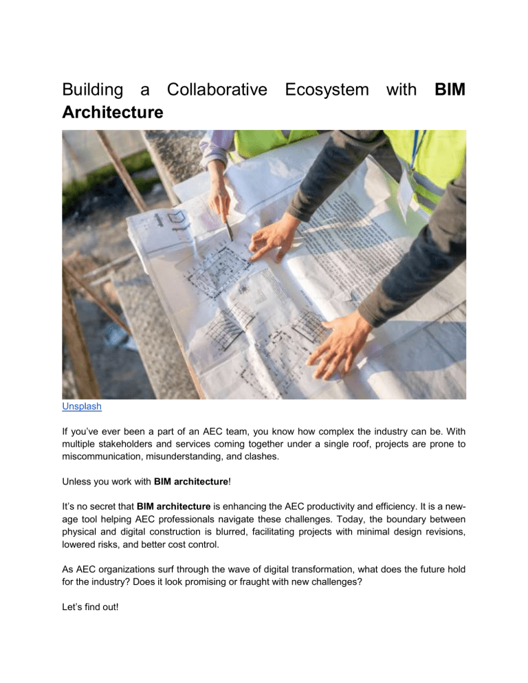 BIM Architecture: Building Collaborative Ecosystems in AEC Industry