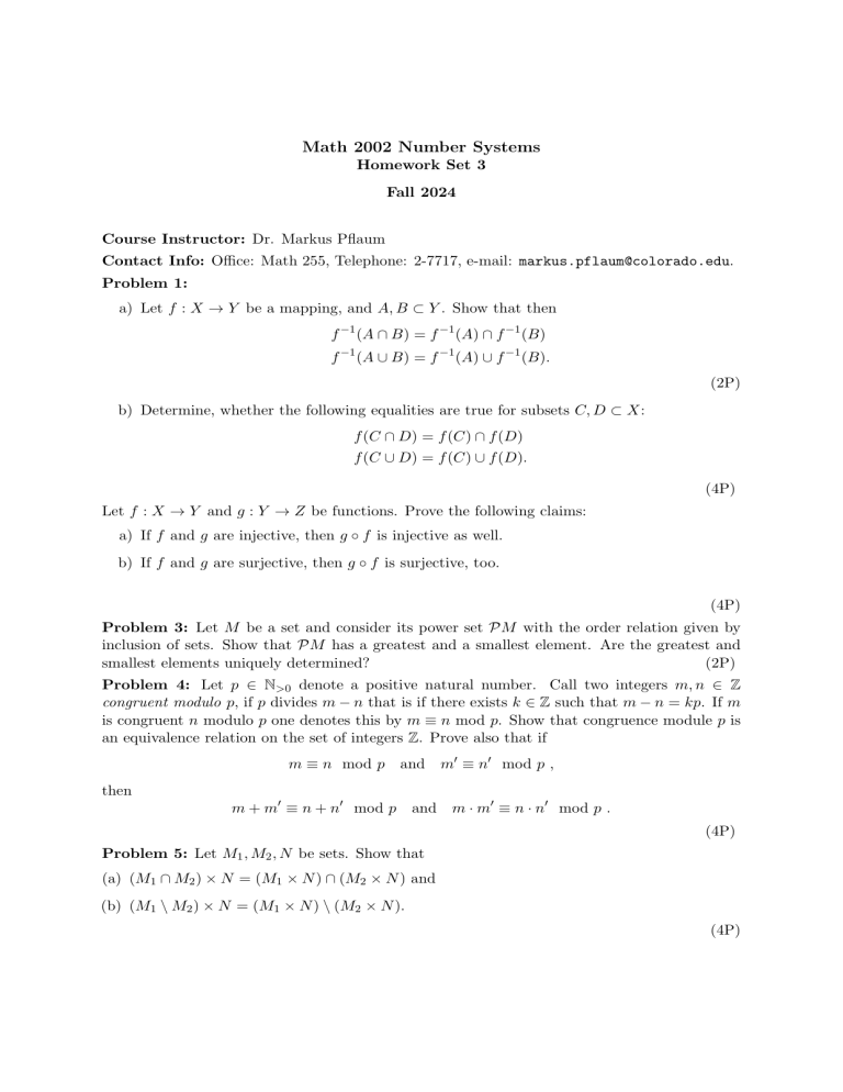 Math 2002 Number Systems Homework Set 3