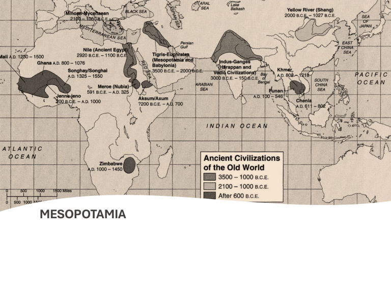 Mesopotamia: Cradle of Civilization - History Presentation
