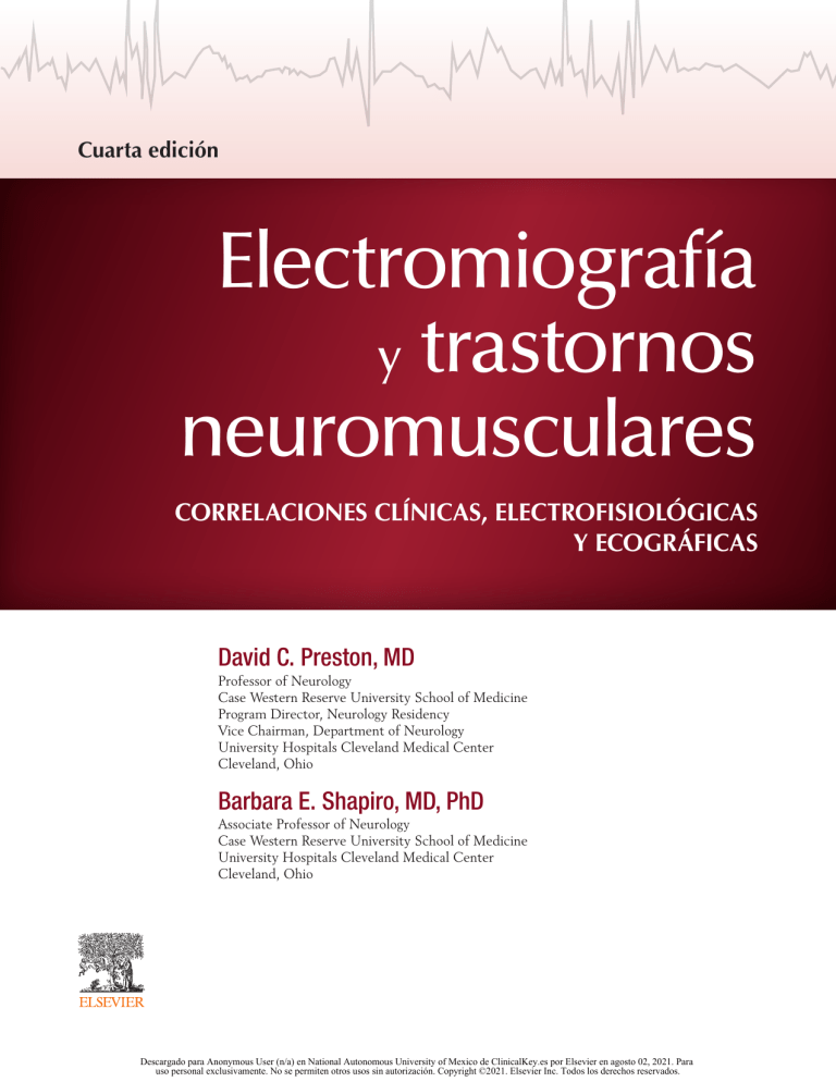 Electromiografía y Trastornos Neuromusculares