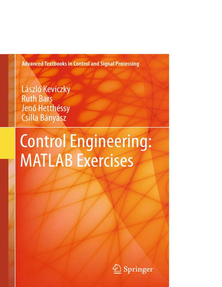 Control Engineering: MATLAB Exercises
