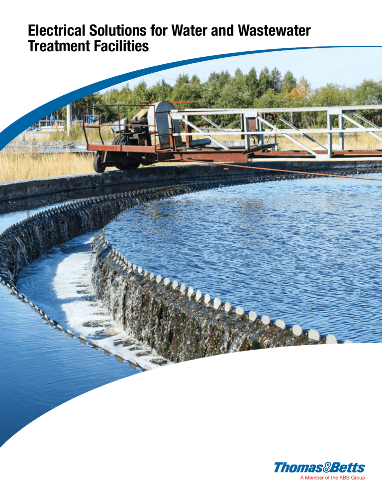 Electrical Solutions for Water/Wastewater Treatment