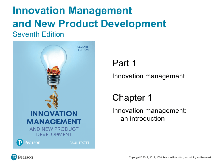 Innovation Management Intro | Chapter 1