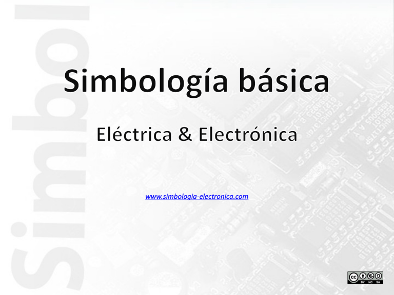 Guía de Símbolos Eléctricos y Electrónicos Básicos