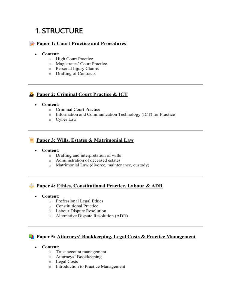 LPC Papers Structure & 8-Week Study Plan for Legal Practice Exams