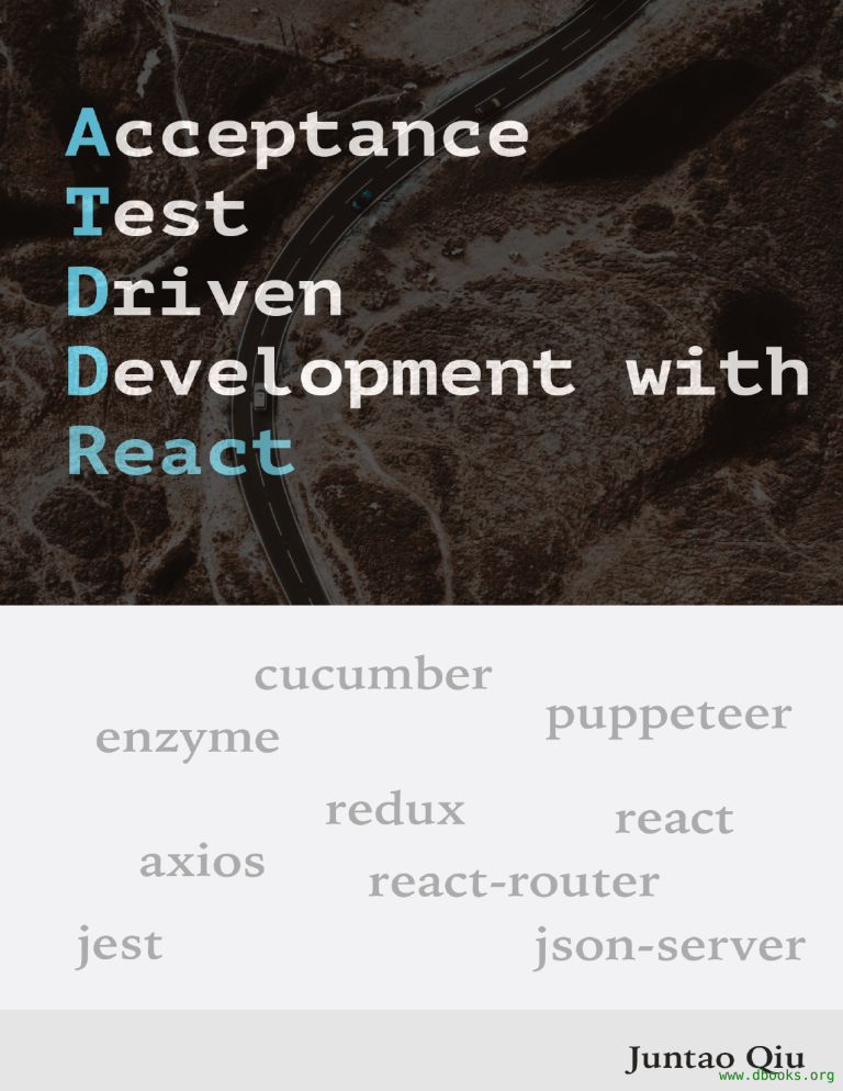ATDD with React: Build Test-Driven React Apps