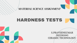Hardness Testing Techniques: Brinell, Vickers, Rockwell